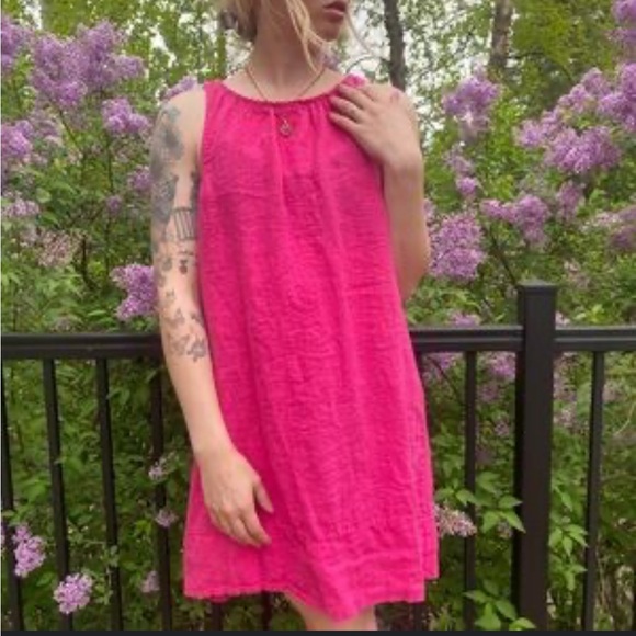franseca Bettini | Dresses | Francesca Bettini Made In Italy Linen ...